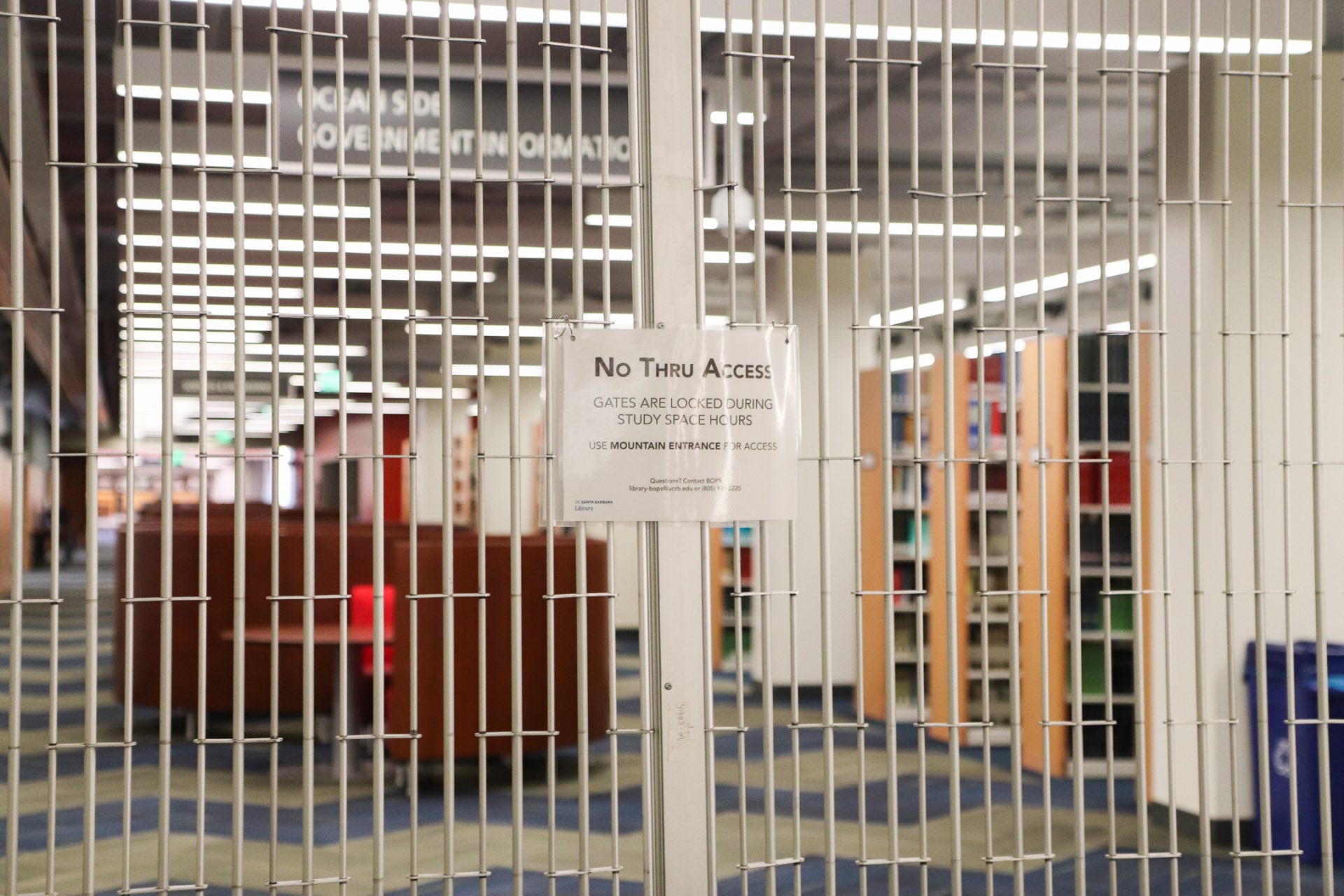 In Photos – Davidson Library During COVID - The Bottom Line UCSB