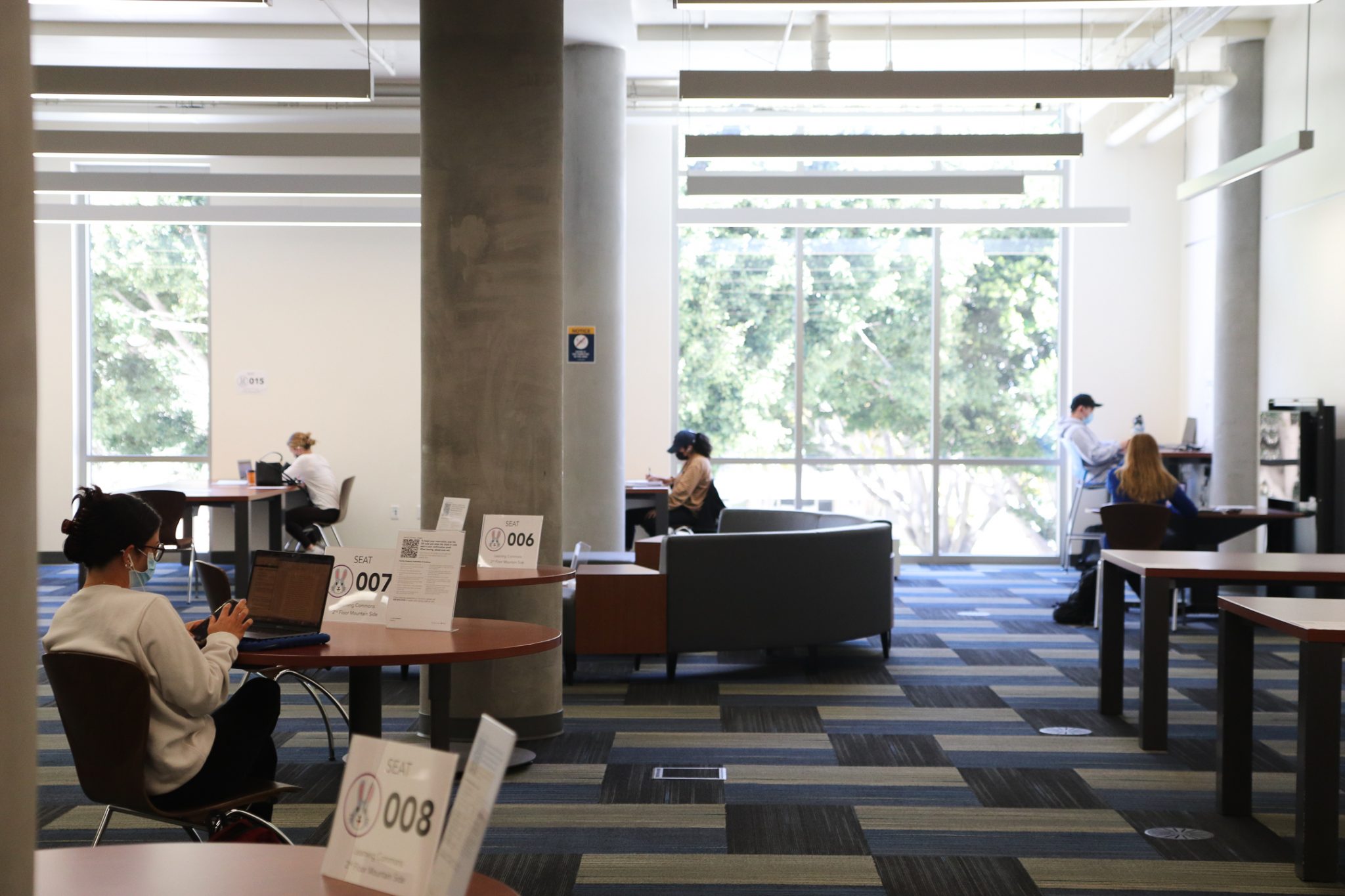 In Photos – Davidson Library During COVID - The Bottom Line UCSB