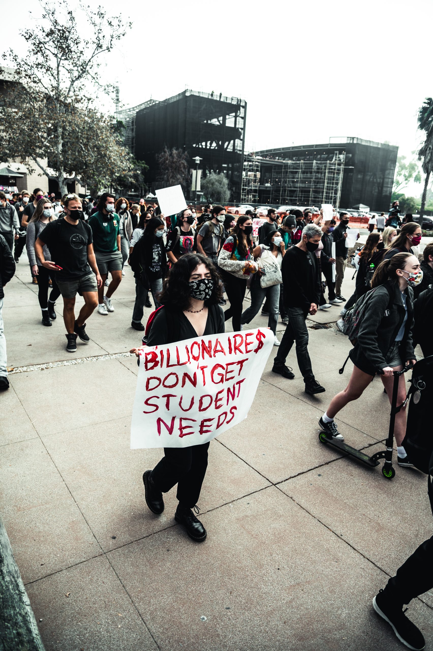In Photos – UCSB Students Protest Against Munger Hall - The Bottom Line ...