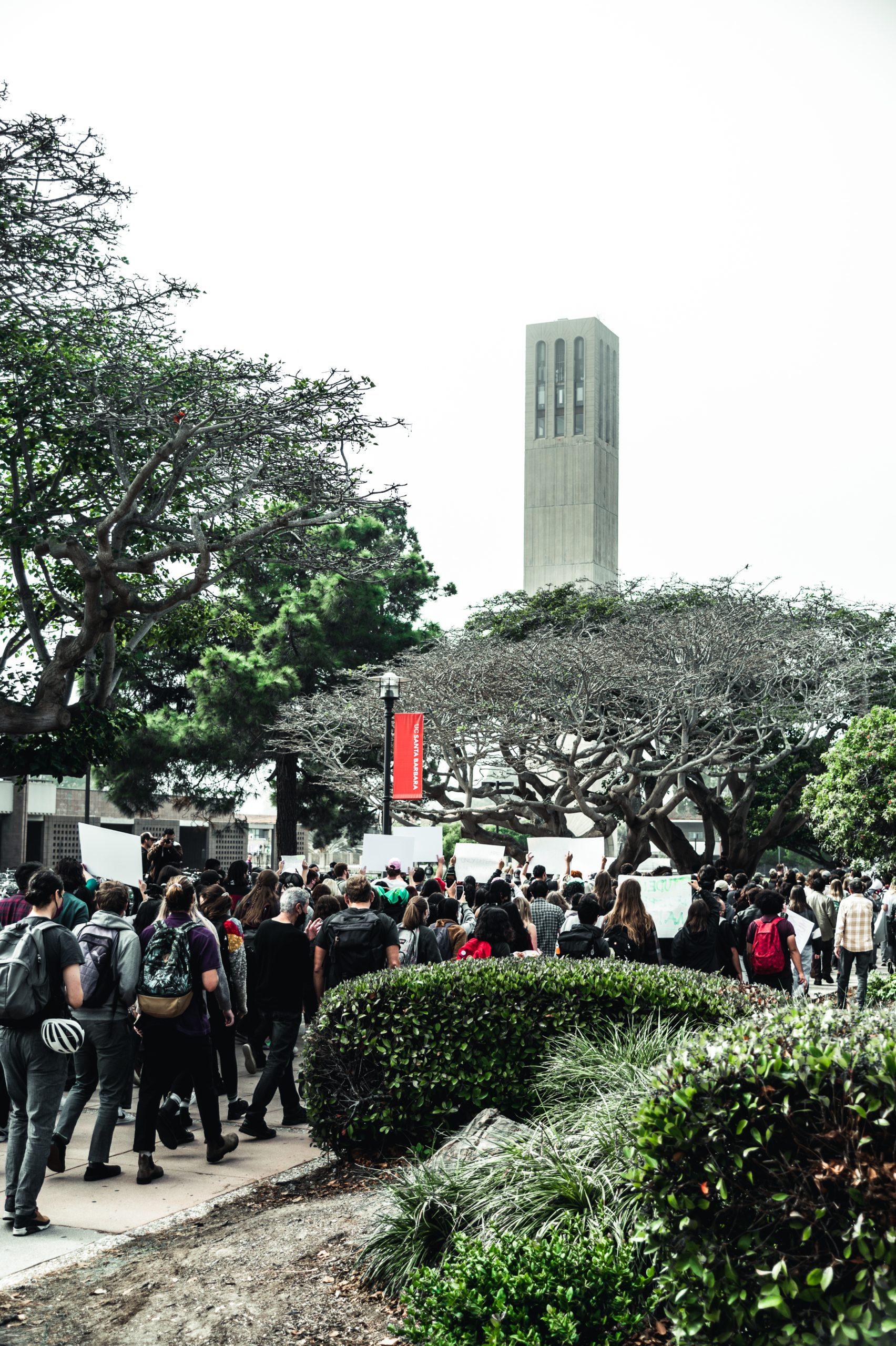 In Photos – UCSB Students Protest Against Munger Hall - The Bottom Line ...
