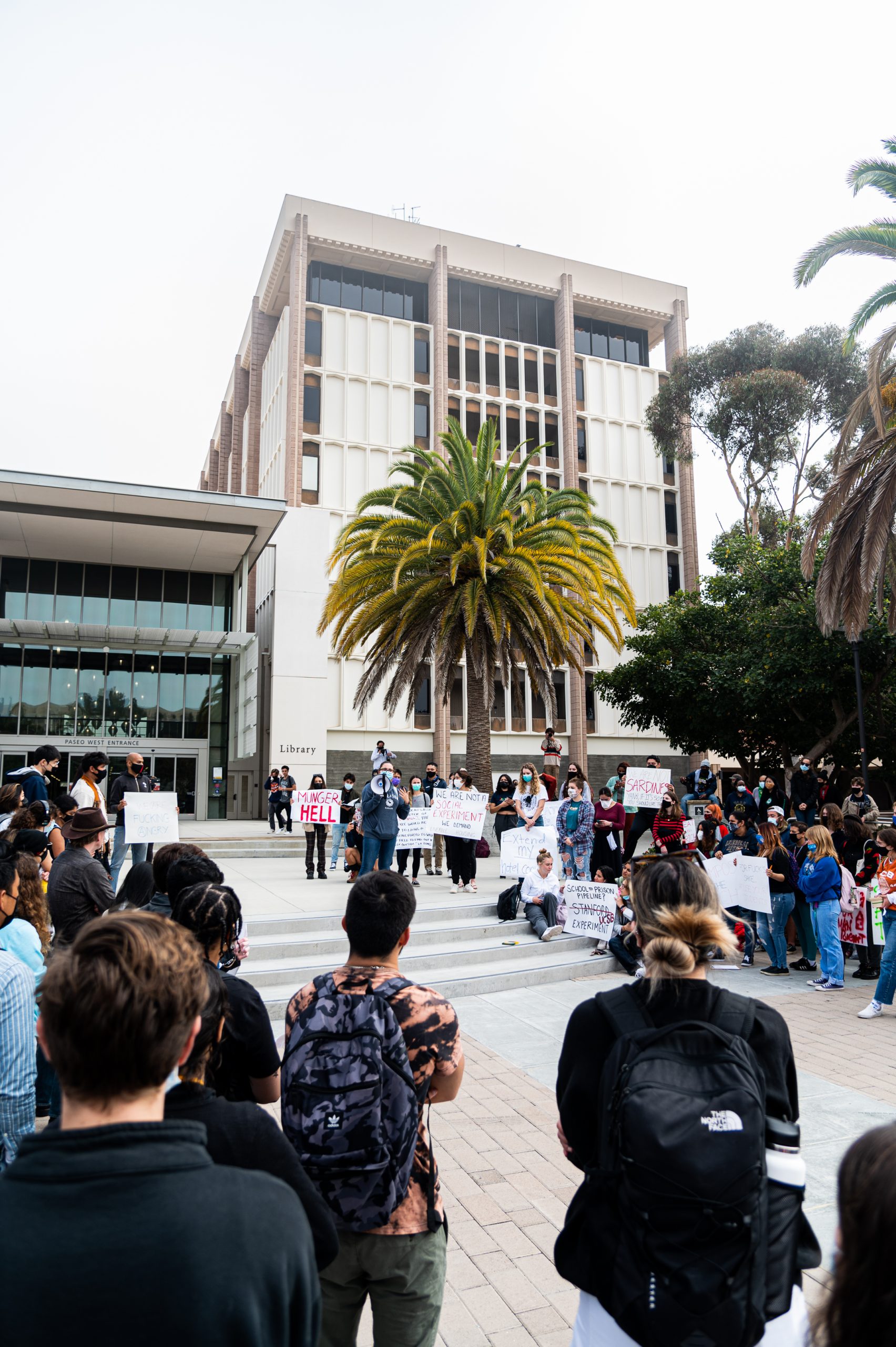 In Photos – UCSB Students Protest Against Munger Hall - The Bottom Line ...